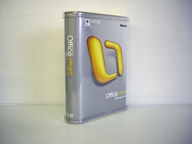 Office mac 2004 STANDARD EDITION 通販 -Macパラダイス-
