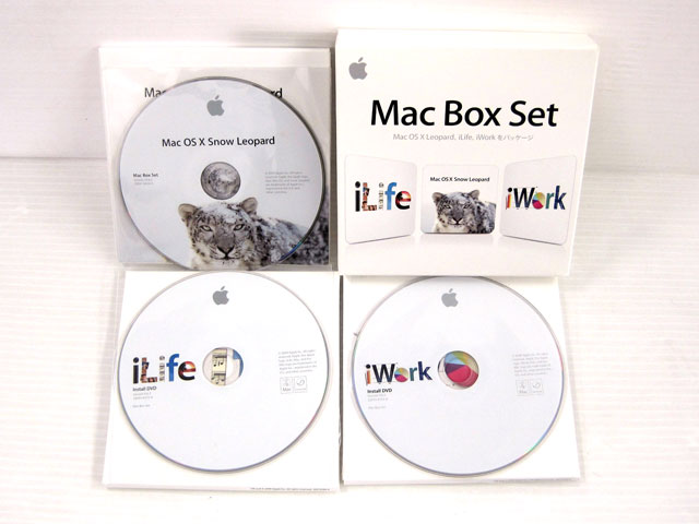 Mac Box Set 10.6.3 (OS10.6.3/iLife09/iWork09) 通販 -Macパラダイス-